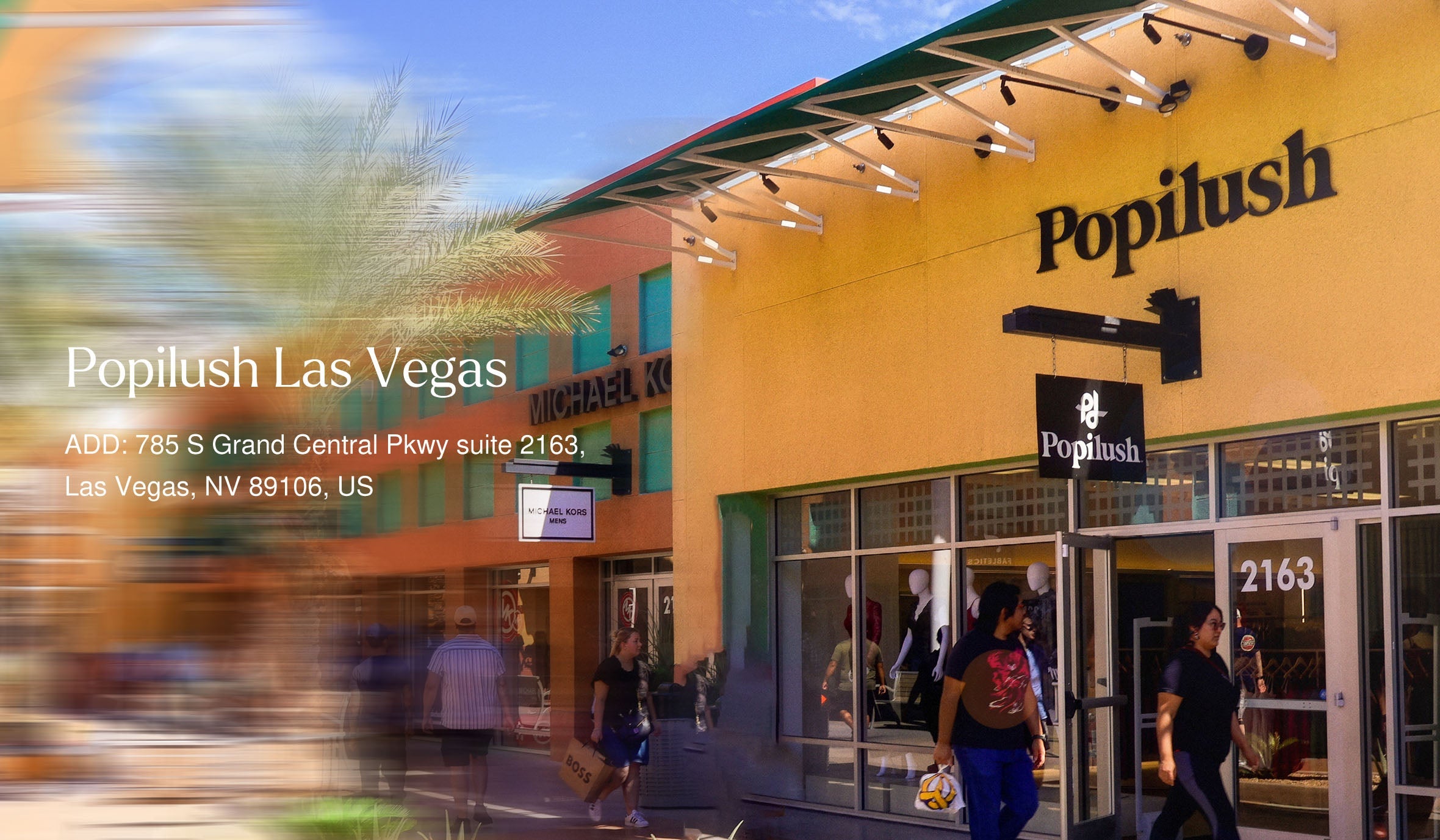 Popilush Flagship Store in Las Vegas North Premium Outlets