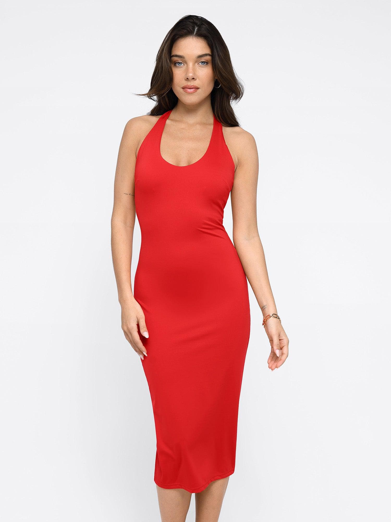 Built-In Shapewear Backless Dress or Jumpsuit – Popilush