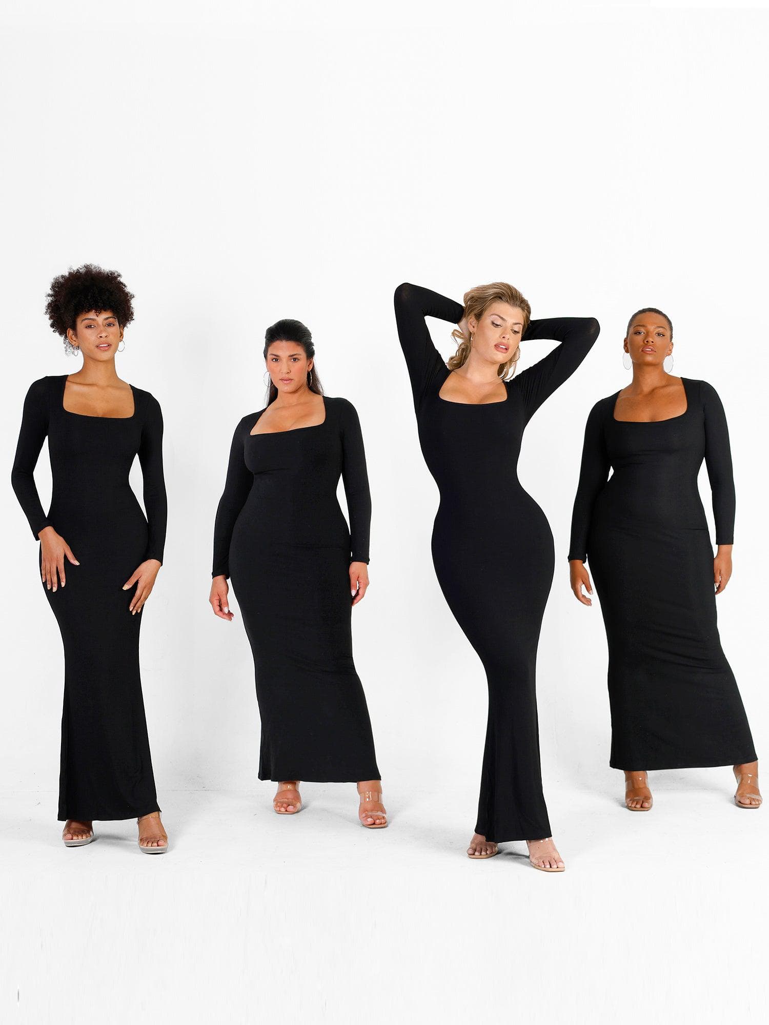 Shapewear Soft Modal Sculpting Dresses – Popilush®