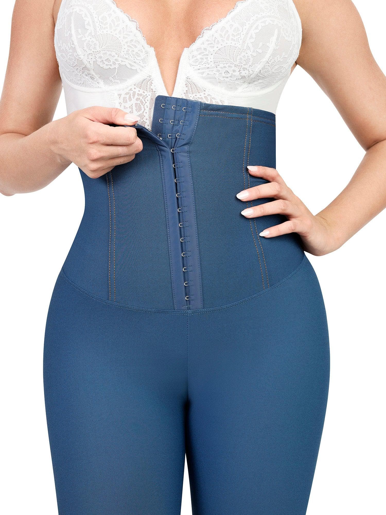 Shapewear High-Waist Tummy Control Denim Leggings – Popilush®