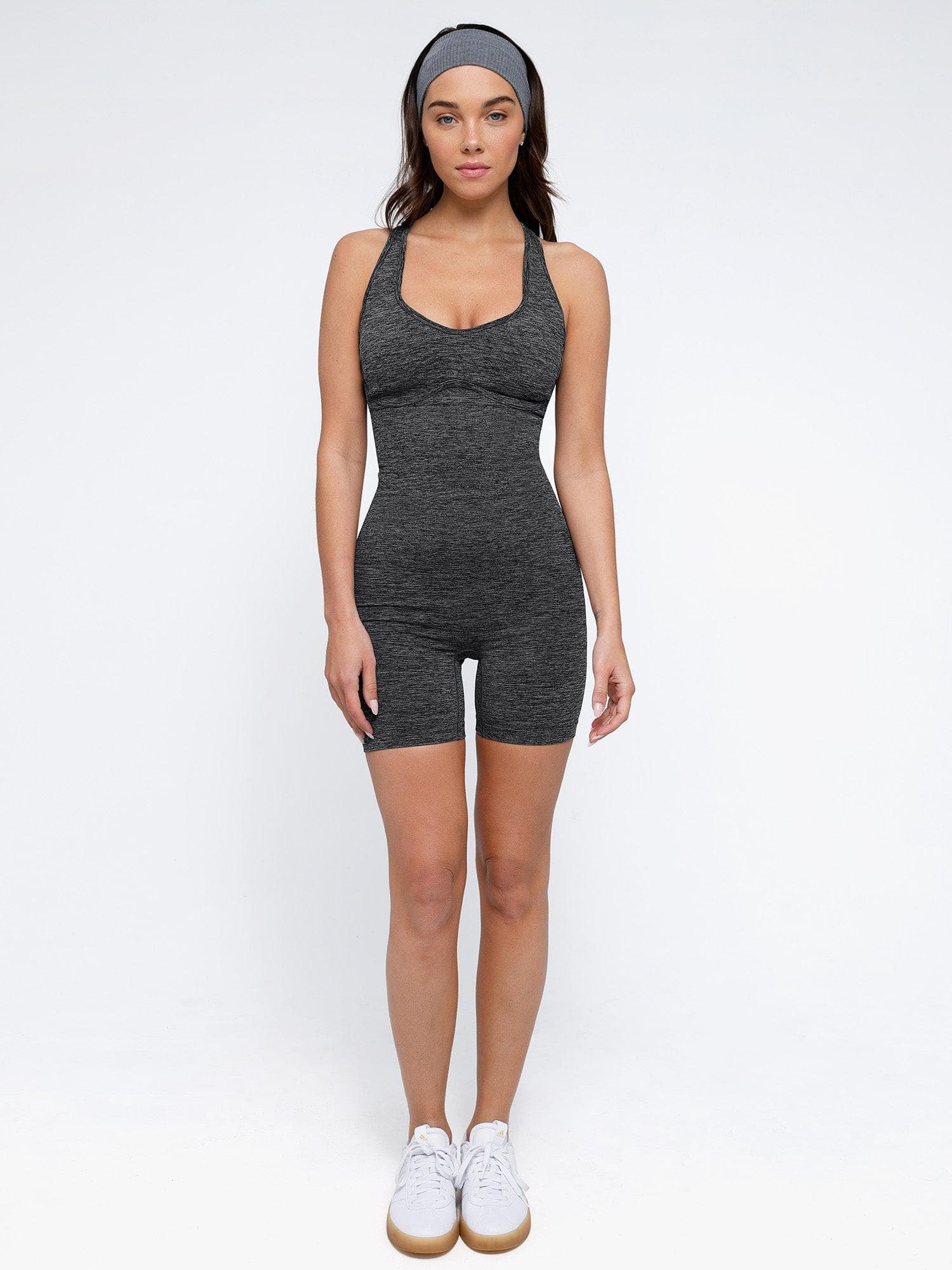 The Shapewear Romper Seamless Sport Crossback | Popilush – Popilush®